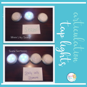 8 Ways to use Tap Lights for Speech and Language - Speech Room News