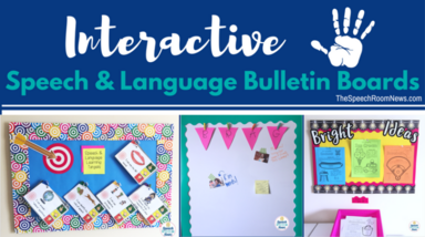 Interactive Speech and Language Therapy Bulletin Boards